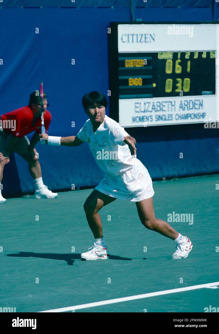 Japanese tennis player Mana Endo, 1994 Stock Photo - Alamy