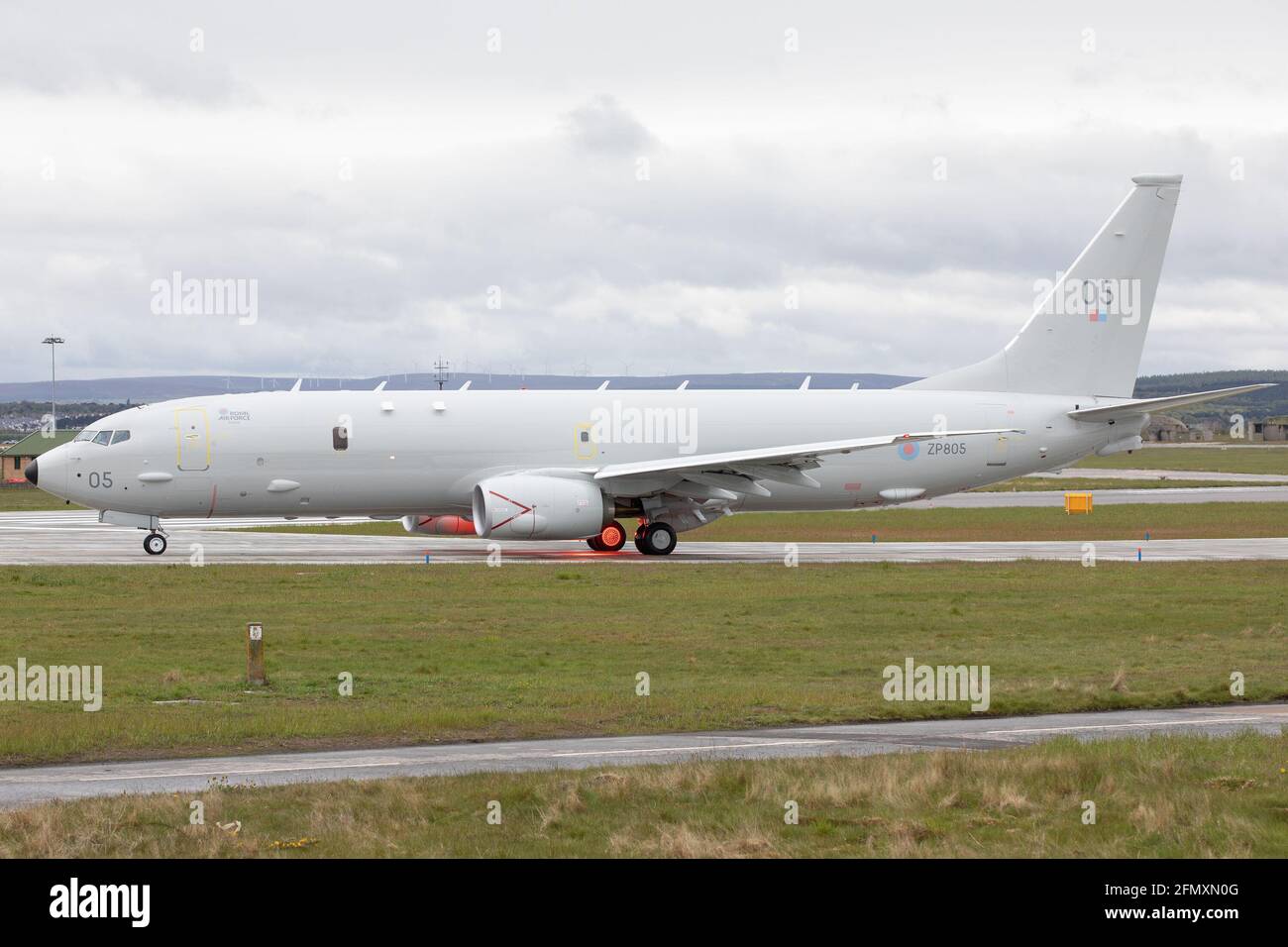 Raf p8 a poseidon maritime patrol aircraft hi-res stock photography and ...