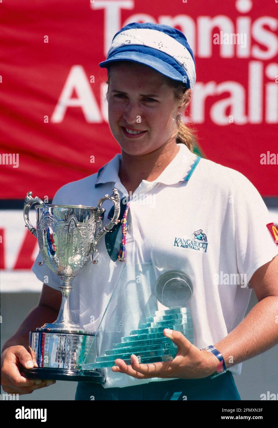 Australian tennis player Siobhan Drake Brockman, Australian Open 1995 ...