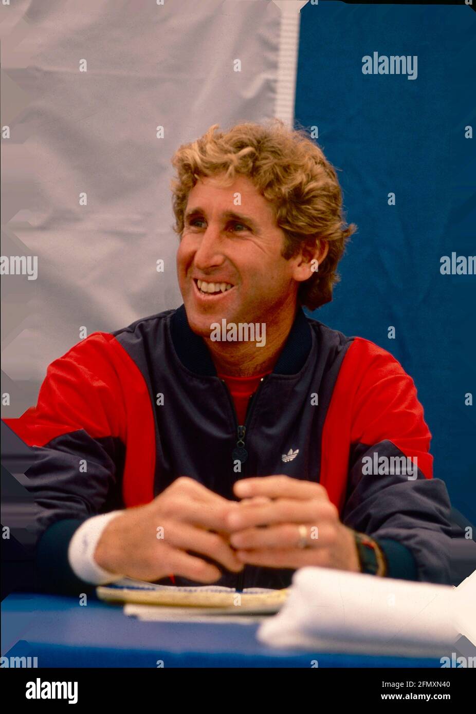 American tennis player Brian Gottfried, 1970s Stock Photo - Alamy