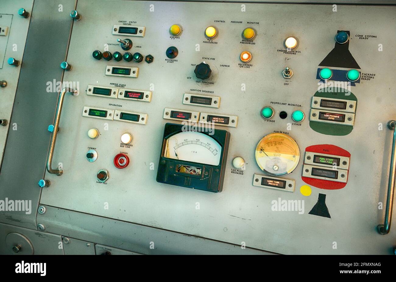 Launch controls in Firing Room B at Launch Complex 26. Launch Complex ...