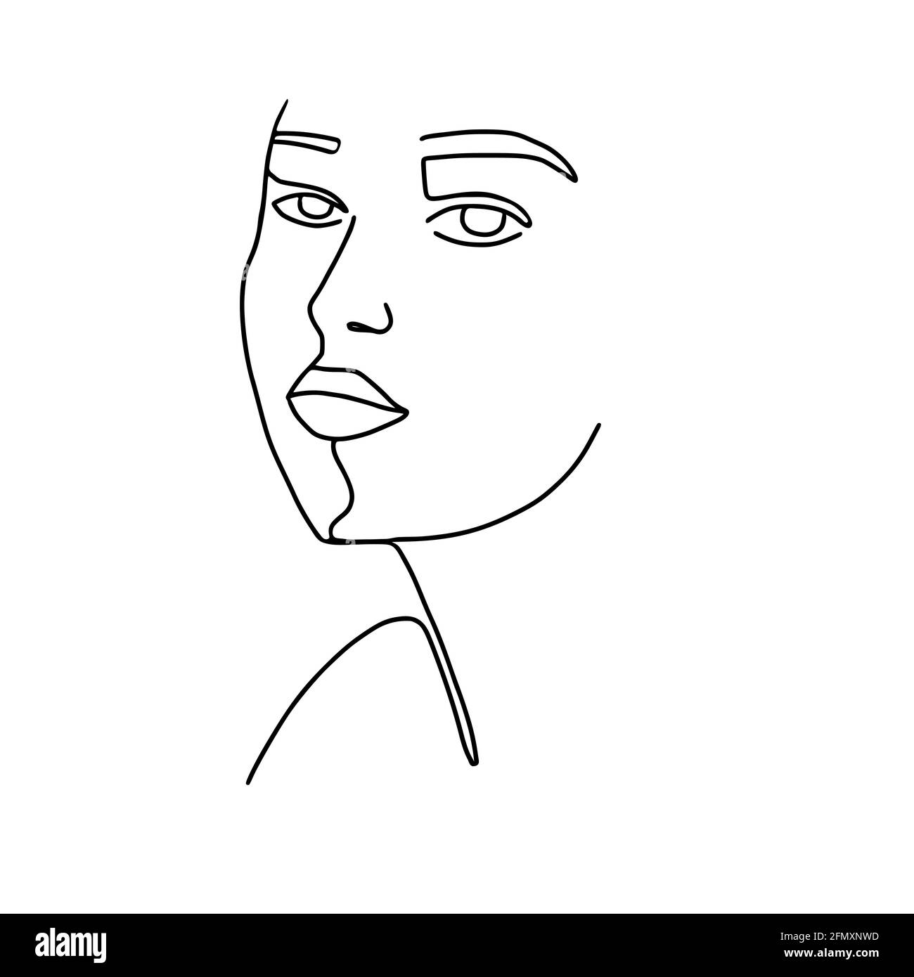 Organic Line Drawing