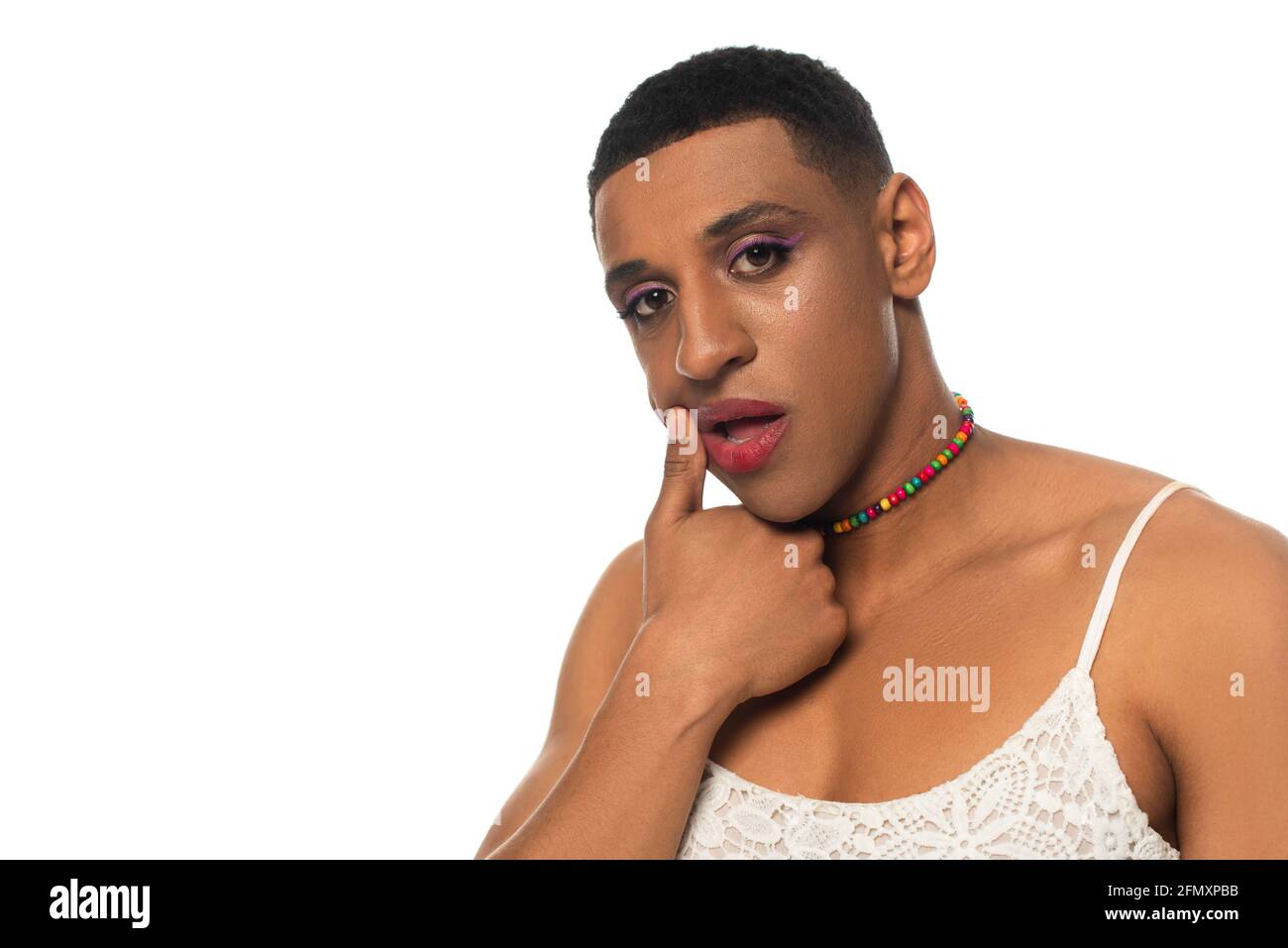 Smeared lipstick hi-res stock photography and images - Alamy