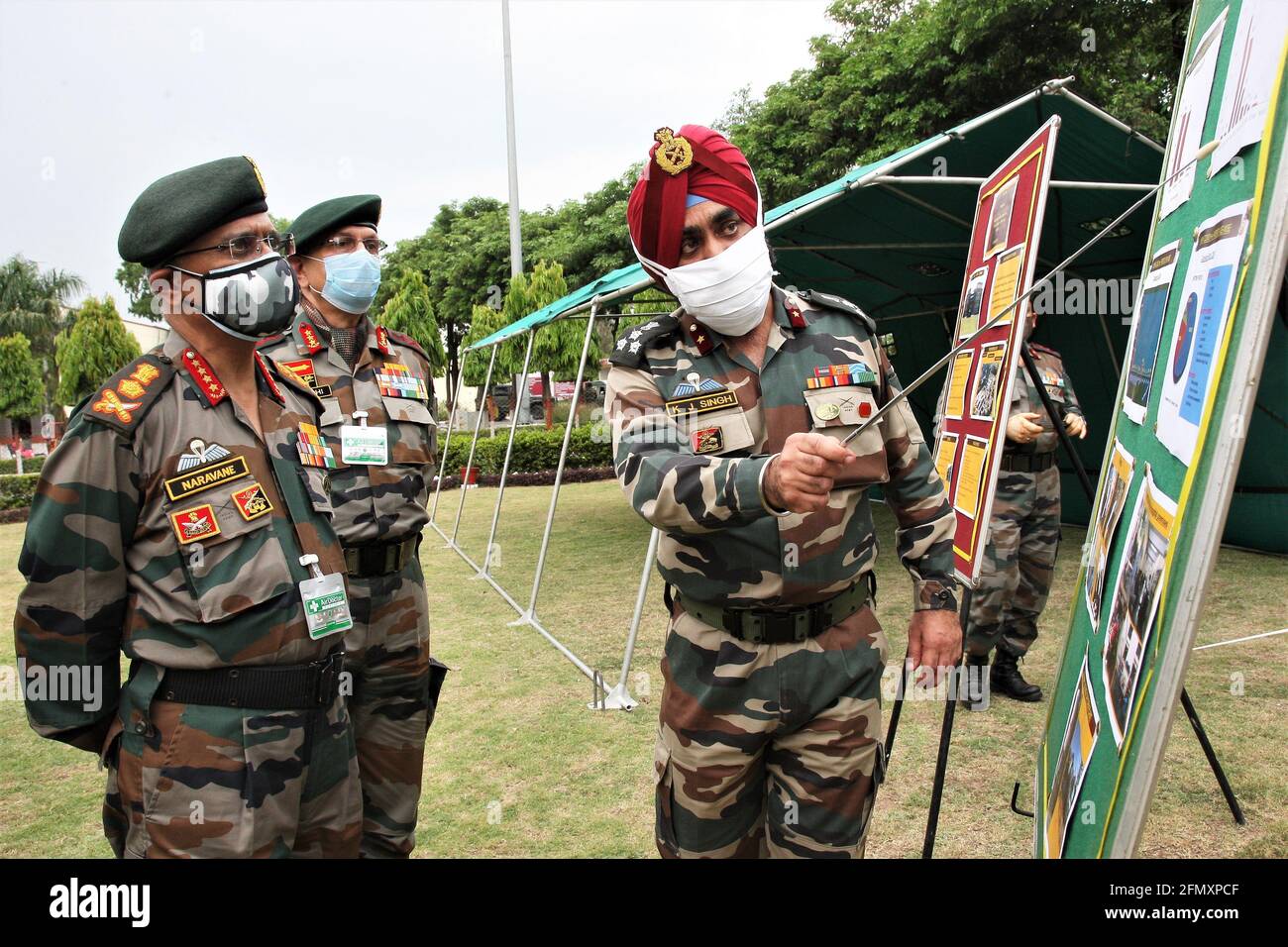 May 12, 2021, Poonch, Jammu and Kashmir, India: General M M Naravane ...