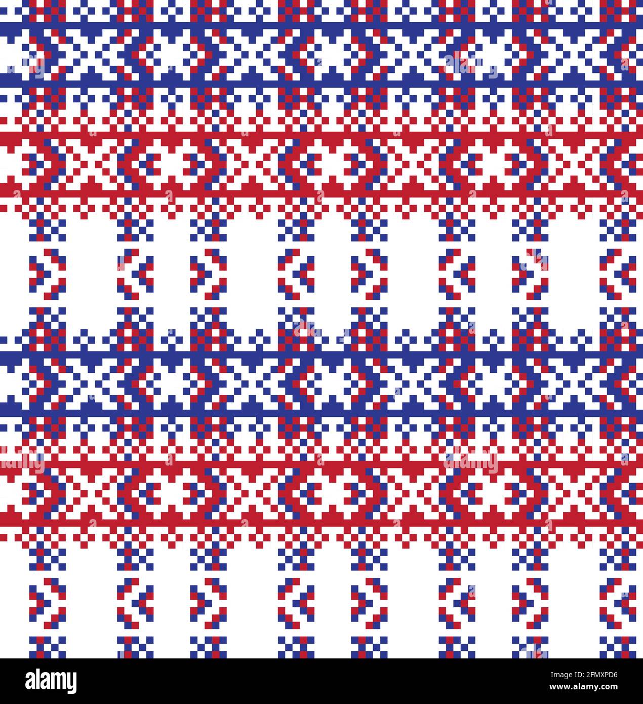 Christmas fair isle pattern background for fashion textiles, knitwear ...