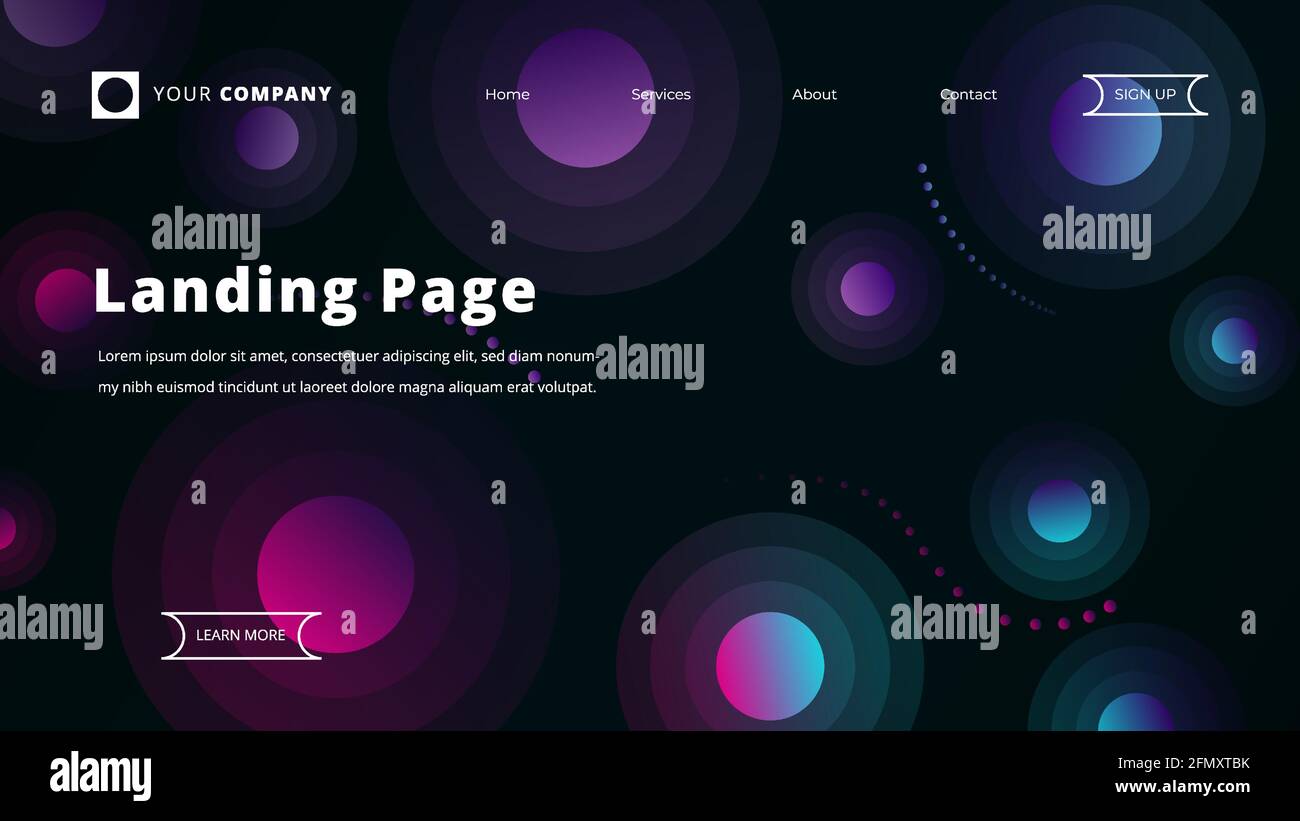 Pink and blue lighting Stock Vector Images - Alamy