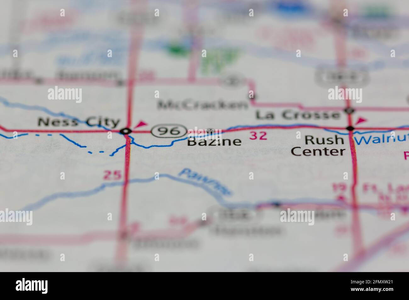 Map of bazine hi-res stock photography and images - Alamy