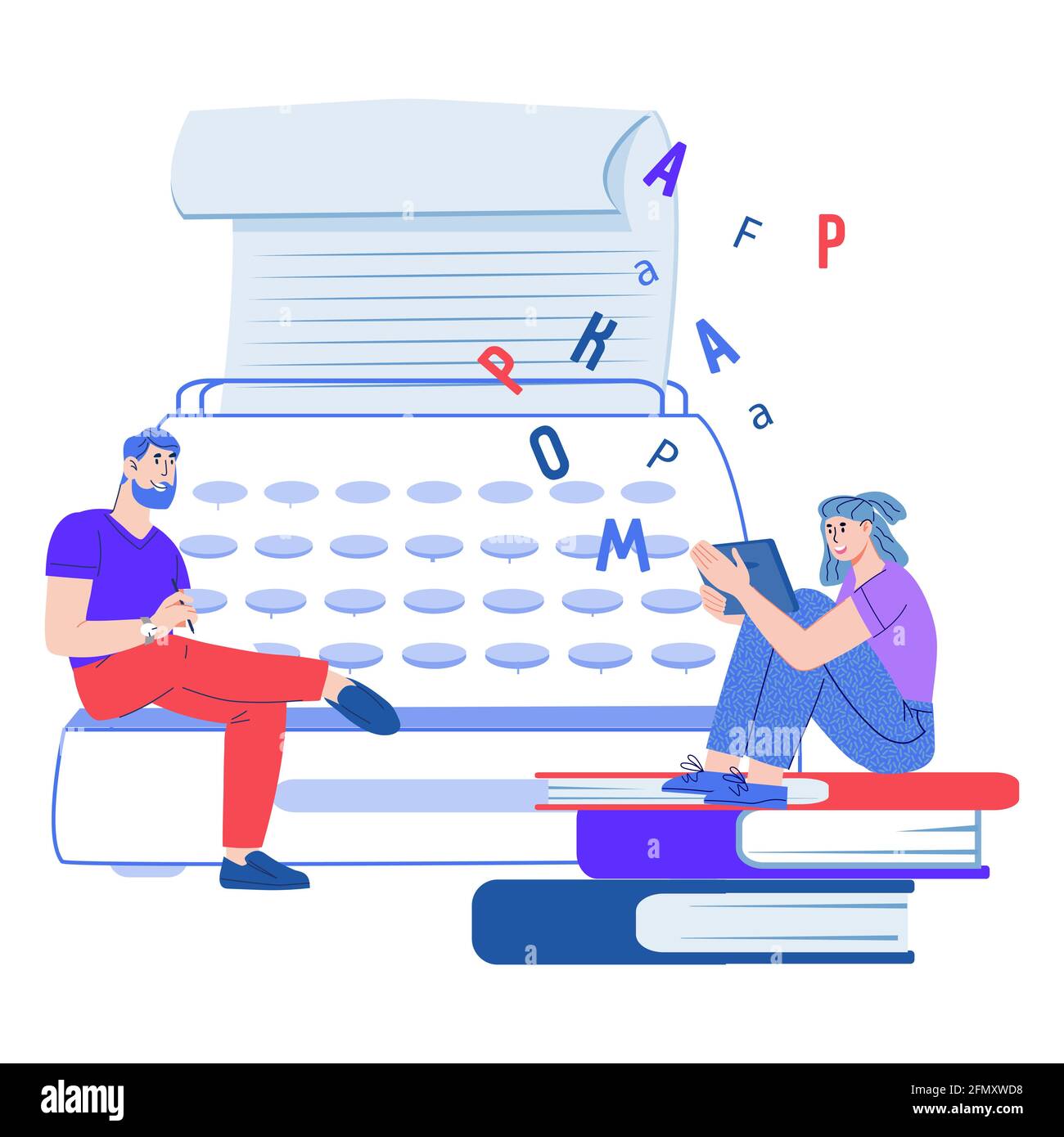 Copywriting, blogging and creating content for social media, cartoon ...