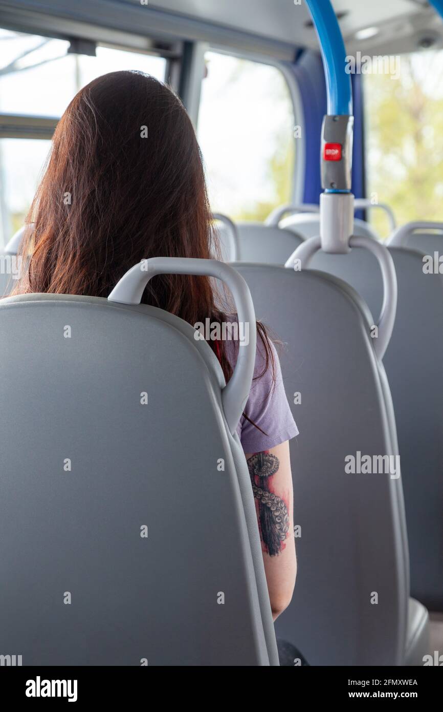 Bus scotland student hi-res stock photography and images - Alamy