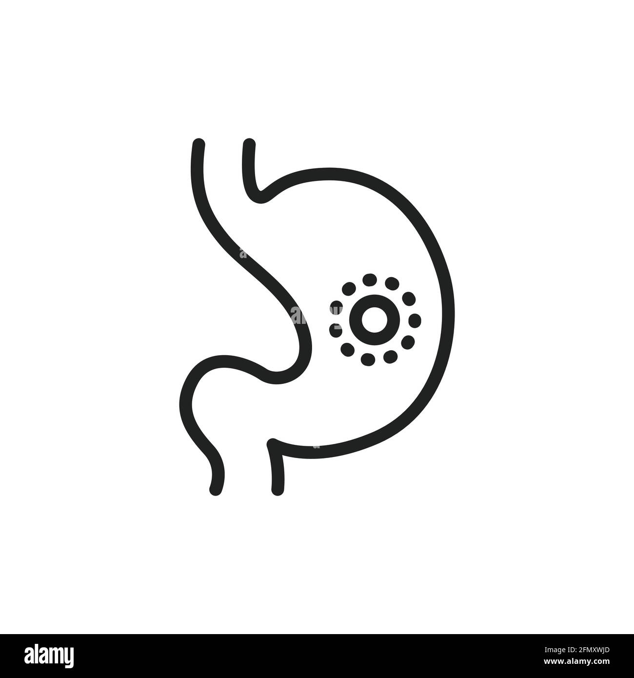 Erosive gastritis Stock Vector Images - Alamy