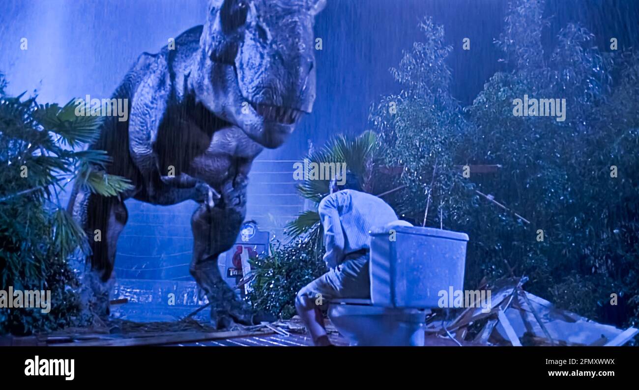 USA. A scene from (C)Universal Pictures film: Jurassic Park (1993 ...