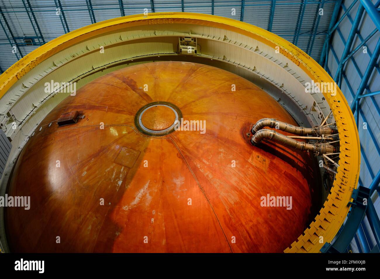 Saturn V fuel tank, Apollo/Saturn V Center, Kennedy Space Center ...