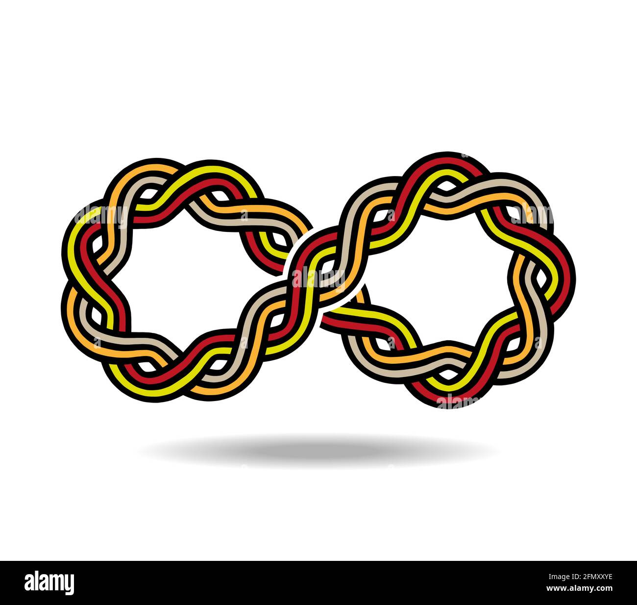 Infinity column Stock Vector Images - Alamy