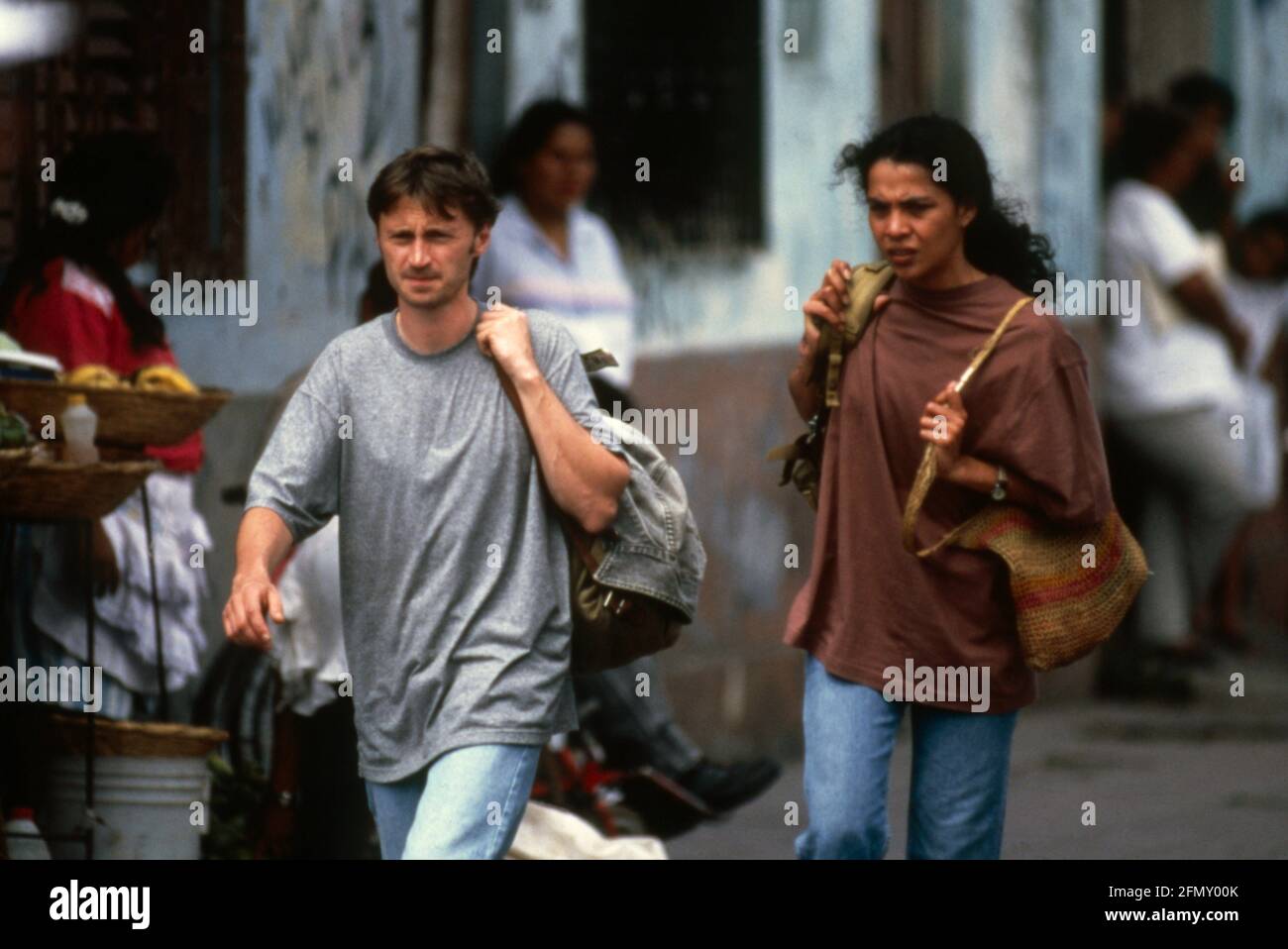 1980s woman walking hi-res stock photography and images - Alamy