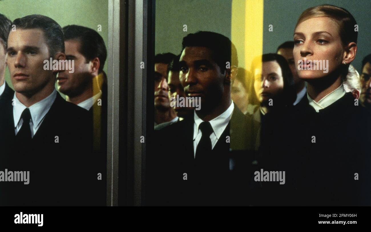 Gattaca Year : 1997 USA Director : Andrew Niccol Ethan Hawke, Uma ...