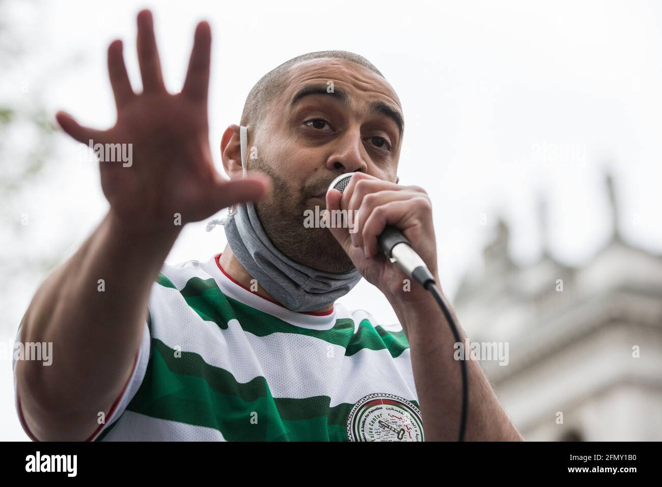 Lowkey rapper protest hi-res stock photography and images - Alamy