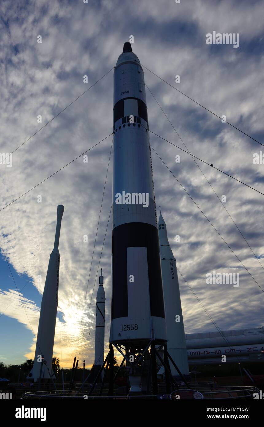 Rocket at kennedy space center hi-res stock photography and images - Alamy
