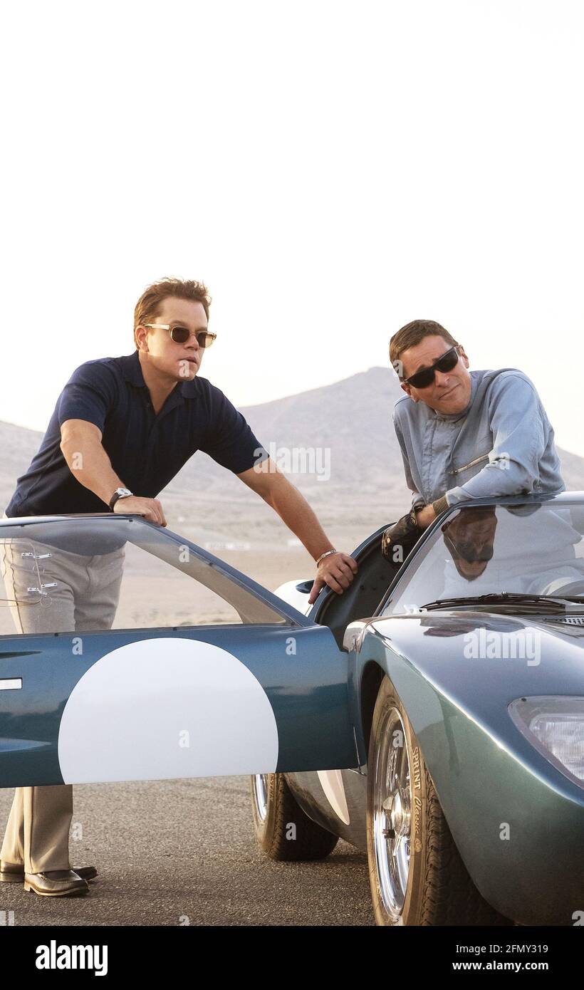 USA. Christian Bale and Matt Damon in ©Twentieth Century Fox new movie ...