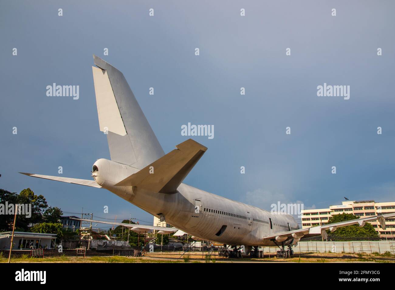 A Boeing 747 or Jumbo Jet in Pattaya District Chonburi Thailand Stock ...