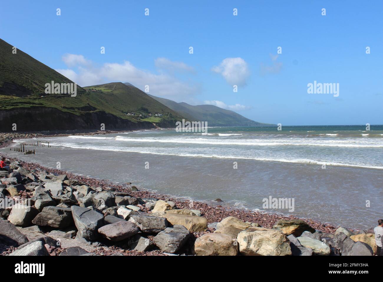 Rosbeigh beach and sand bar, county Kerry, Ireland Stock Photo - Alamy