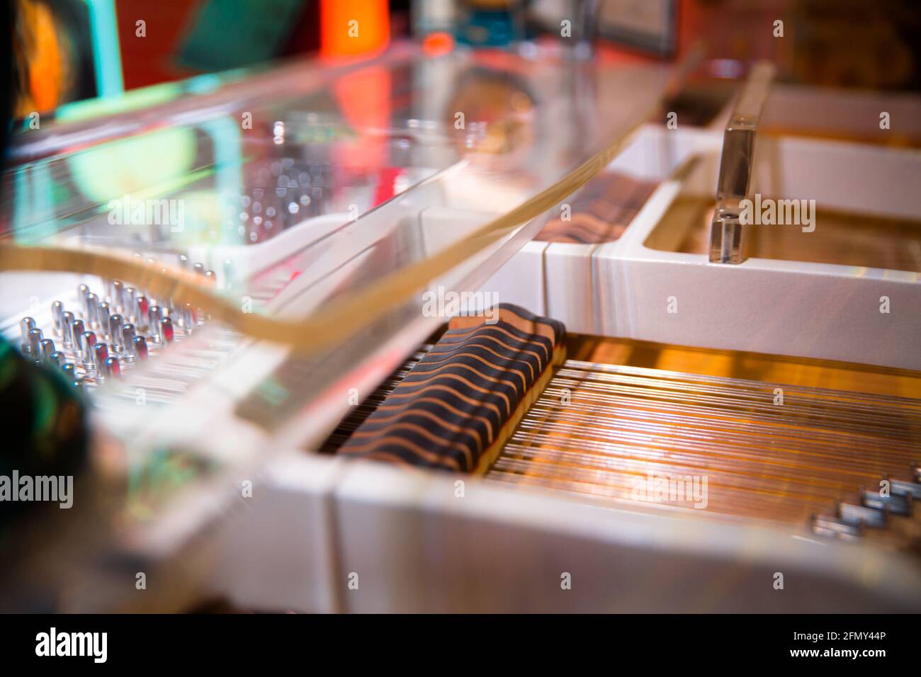 Piano mechanism keyboard hi-res stock photography and images - Alamy