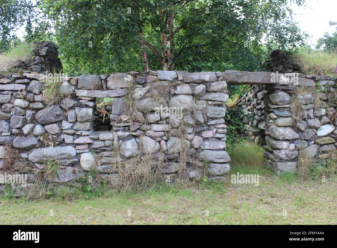 Bog Village and Museum, Glenbiegh, West County Kerry, Ireland Stock ...
