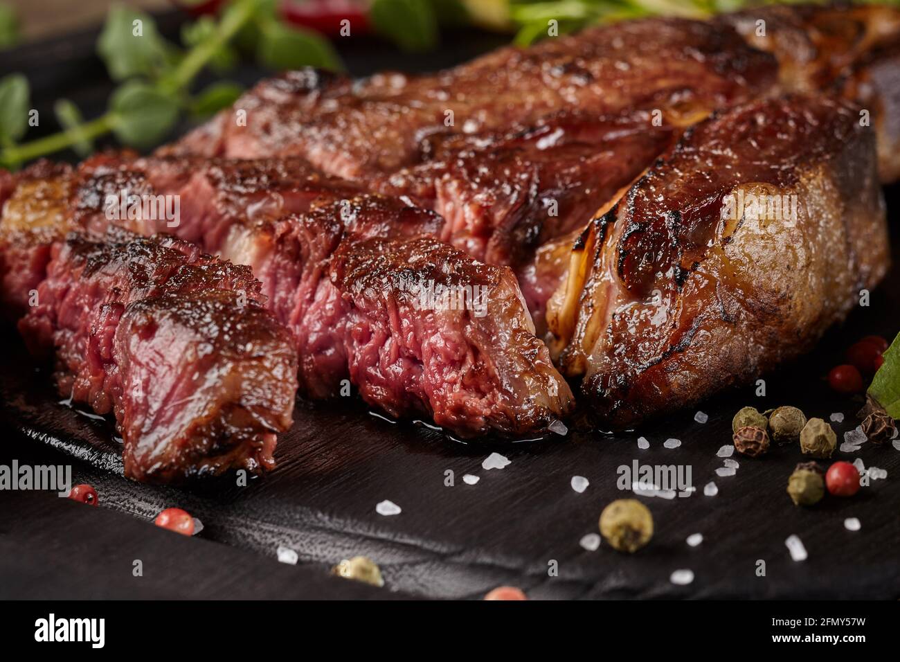 Grilled beef entrecote hi-res stock photography and images - Alamy