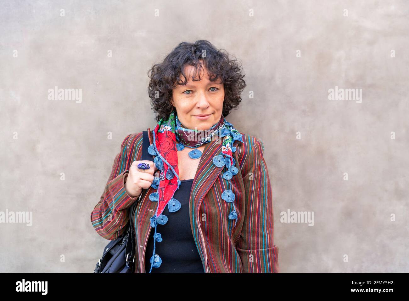 portrait of modern middle-aged woman Stock Photo - Alamy