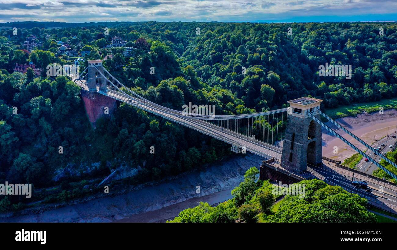 Clifton Suspension Bridge, Avon, Bristol Stock Photo - Alamy