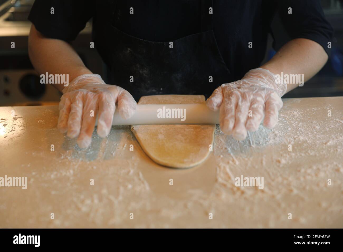 handmade fresh pasta making process. close up Stock Photo - Alamy