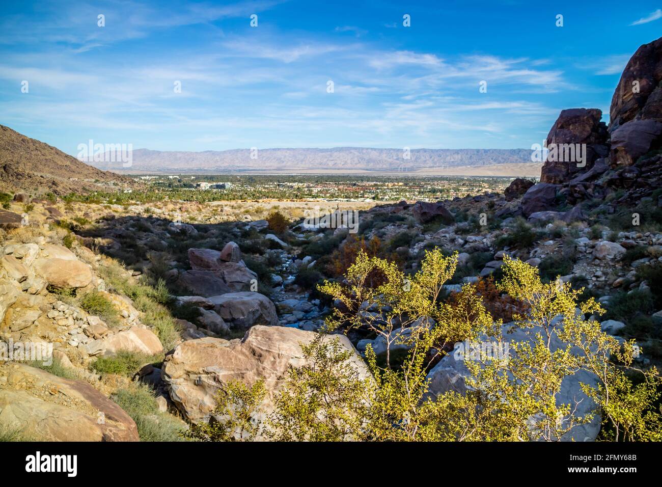 Tahquitz Canyon Hike Trail in Palm Spring, California Stock Photo - Alamy