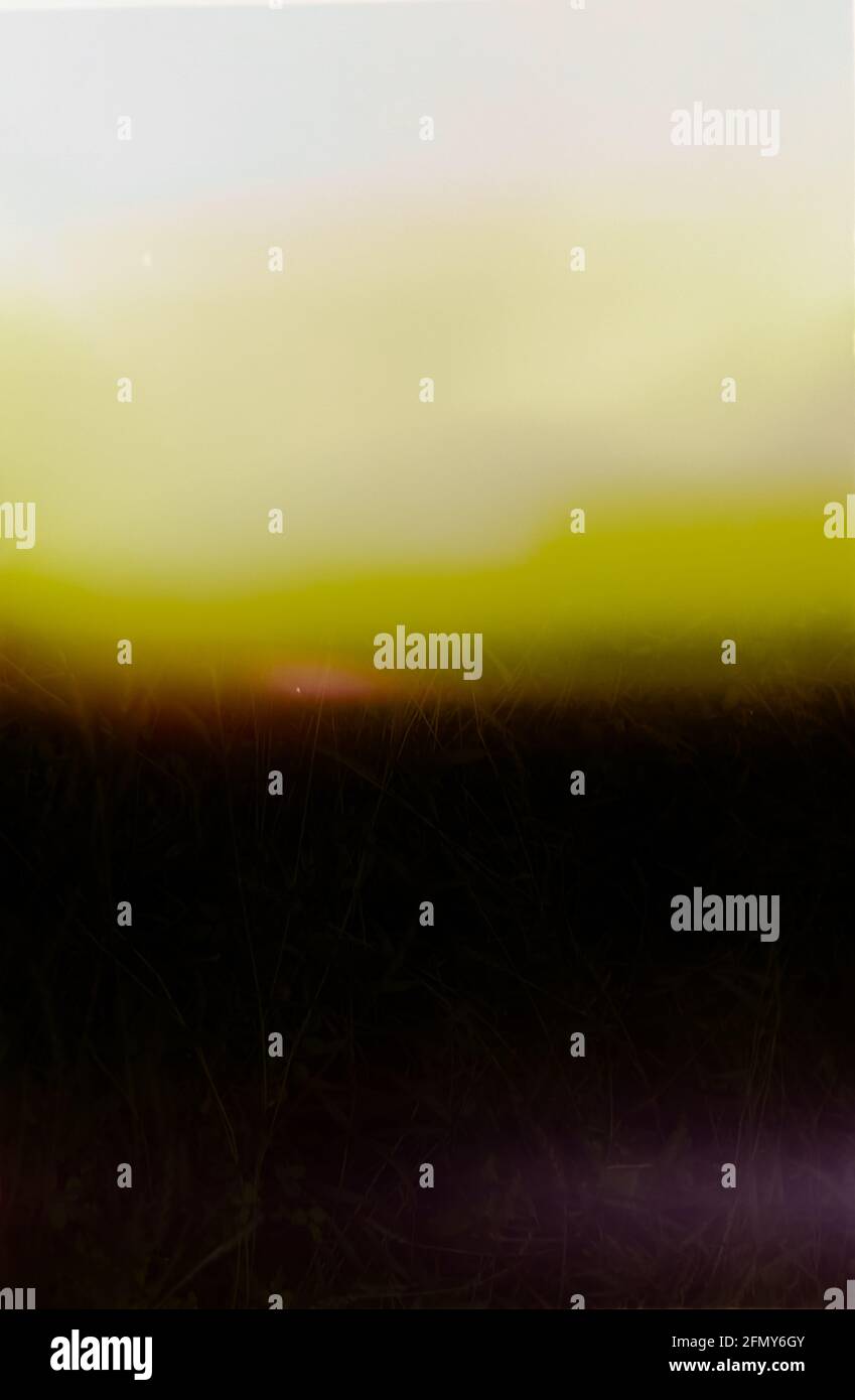 Abstract Landscape Textured Film Background Stock Photo - Alamy