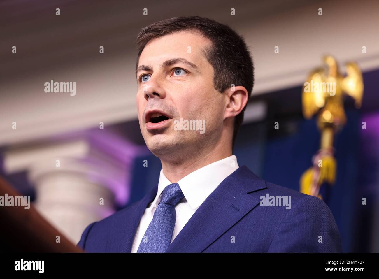 Washington, USA. 12th May, 2021. Transportation Secretary Pete ...