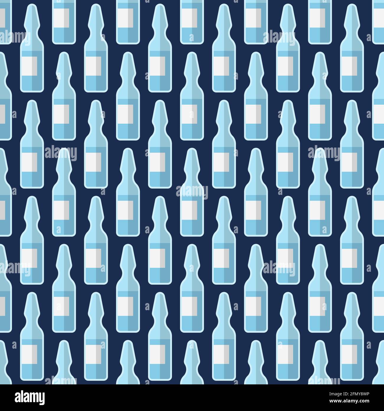 Medical care bottle pattern Stock Vector Images - Alamy