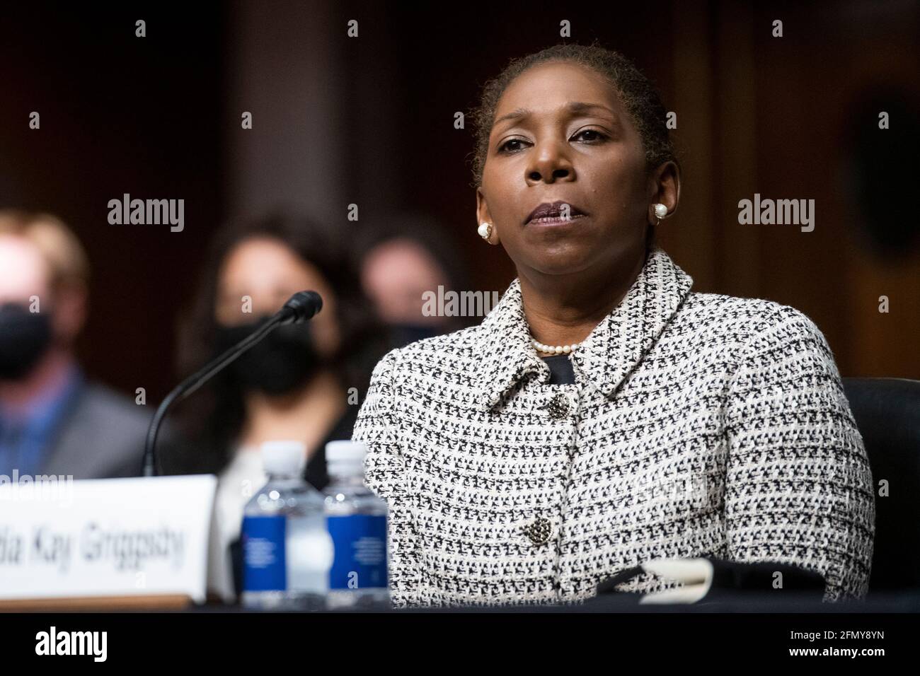 United States Of America. 12th May, 2021. Lydia Kay Griggsby appears ...