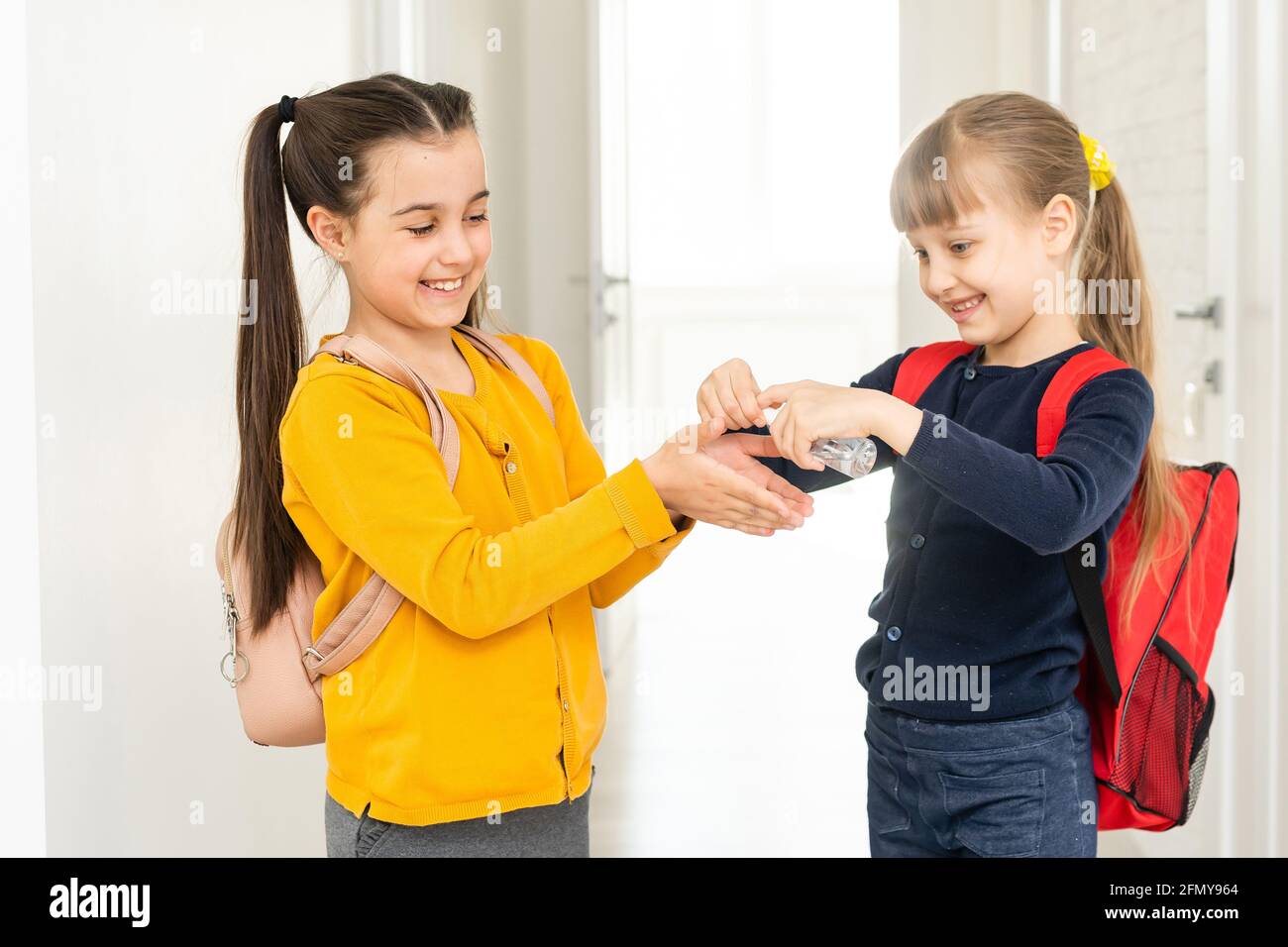 Back to school, schoolchildren hygiene, safety precautions after ...