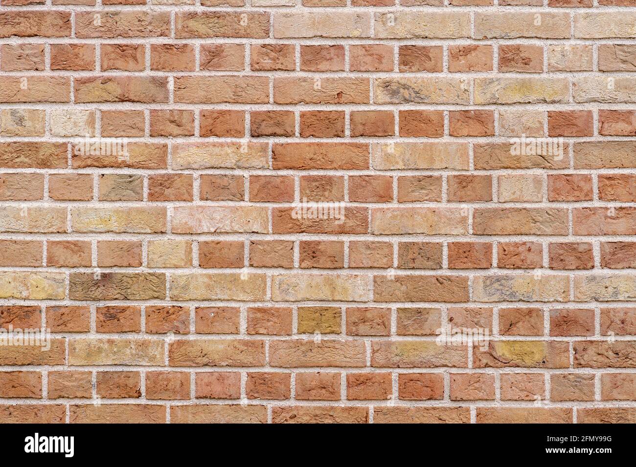 Closeup of a clean brick wall Stock Photo - Alamy