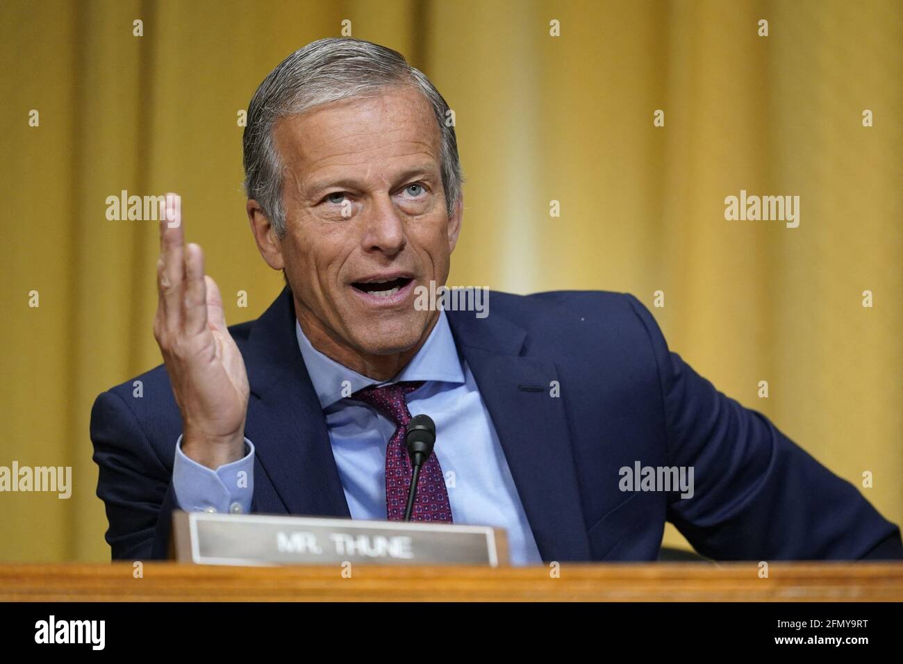 Sen. John Thune, R-S.D., asks a question of United States Trade ...