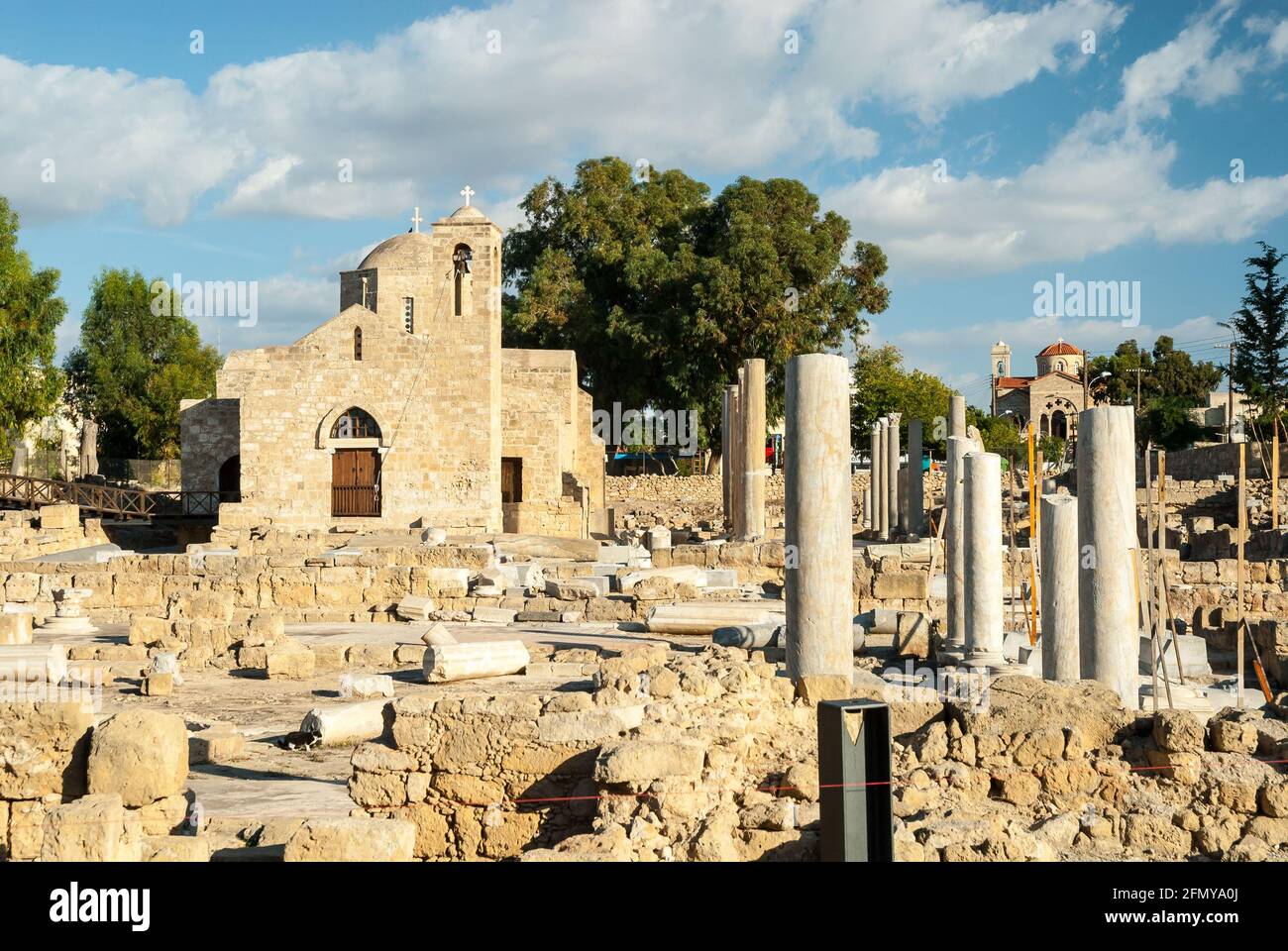 Agia Kyriaki, Hrysopolitissa Basilica, Paphos, Cyprus Stock Photo - Alamy