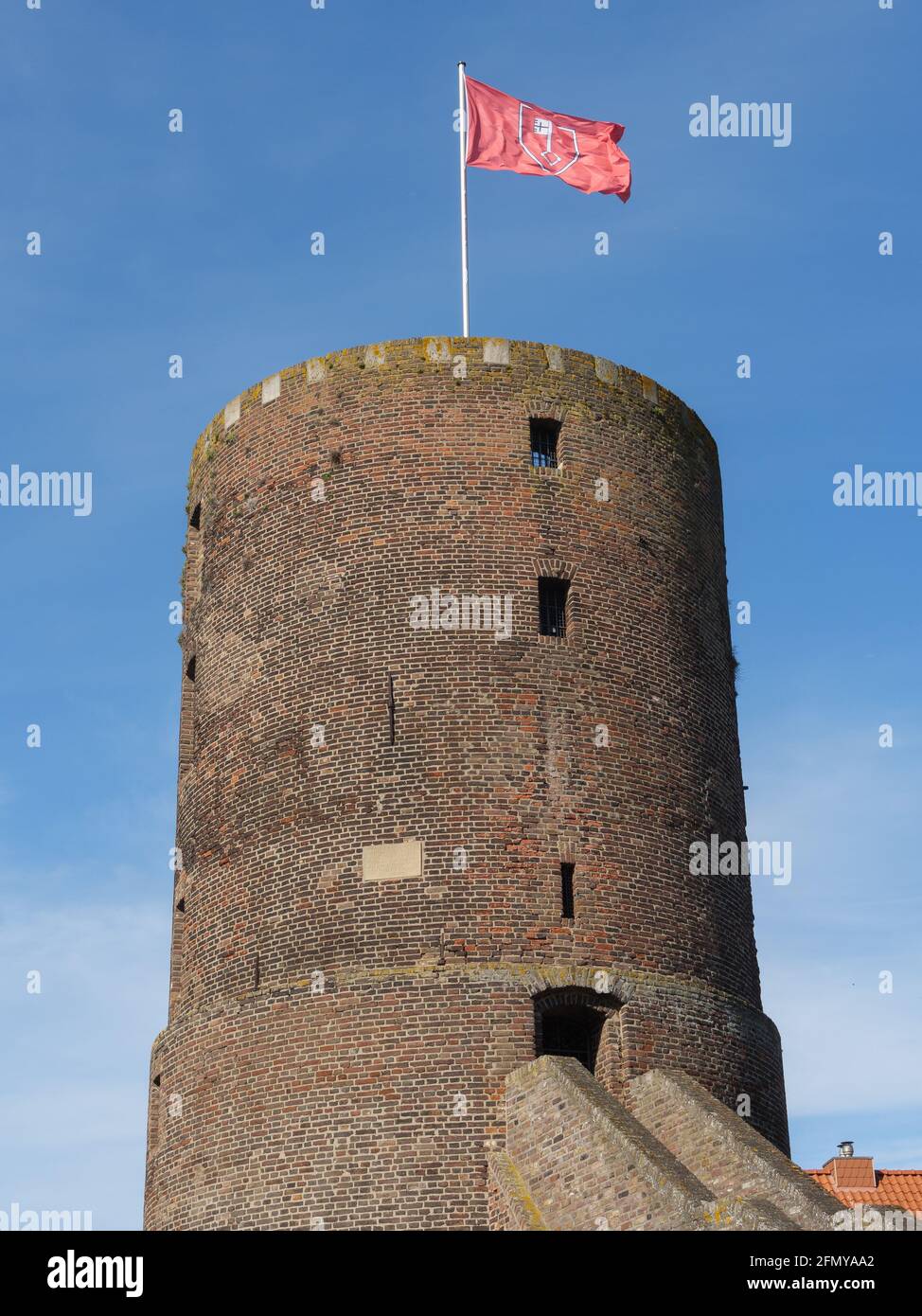 the city of rees at the river rhine Stock Photo - Alamy