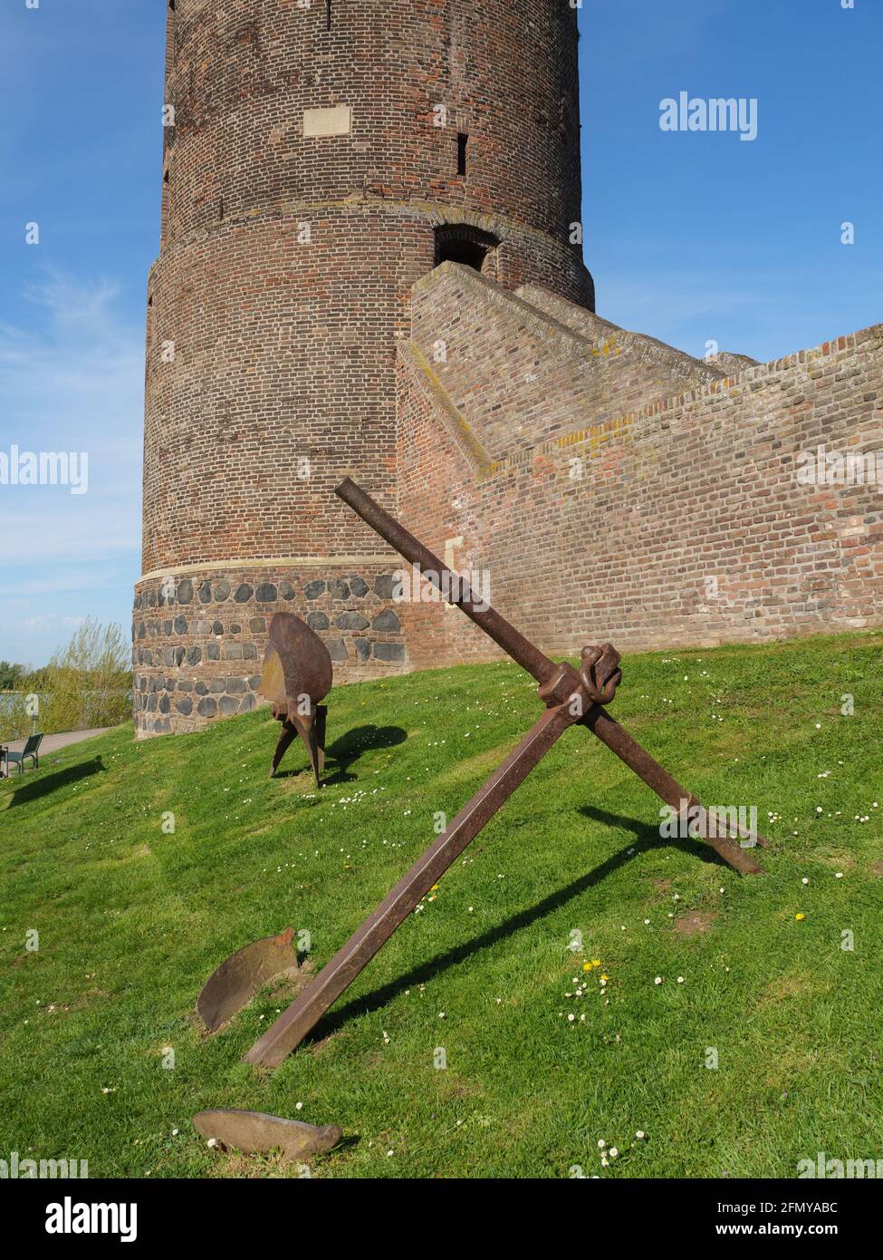 the city of rees at the river rhine Stock Photo - Alamy