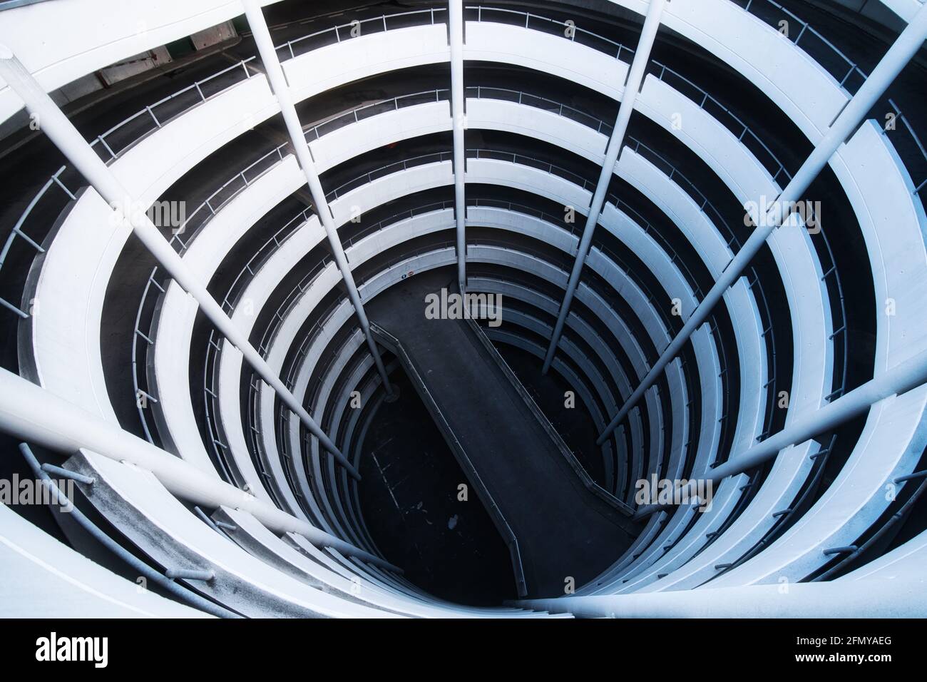 Spiral Parking Structure Design 478 Spiral Parking Garage Stock