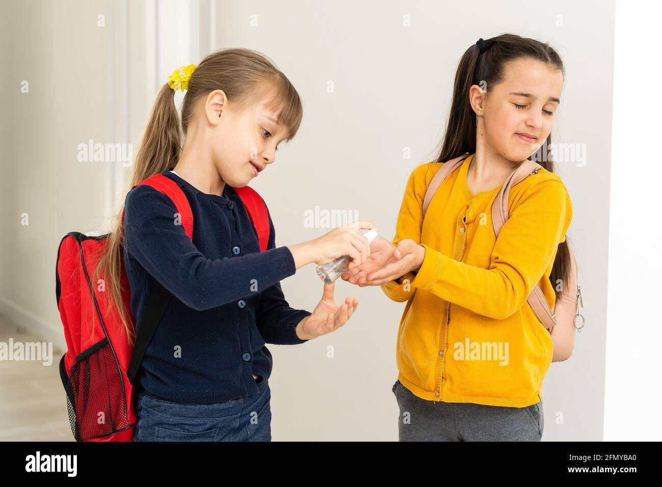 Back to school, schoolchildren hygiene, safety precautions after ...