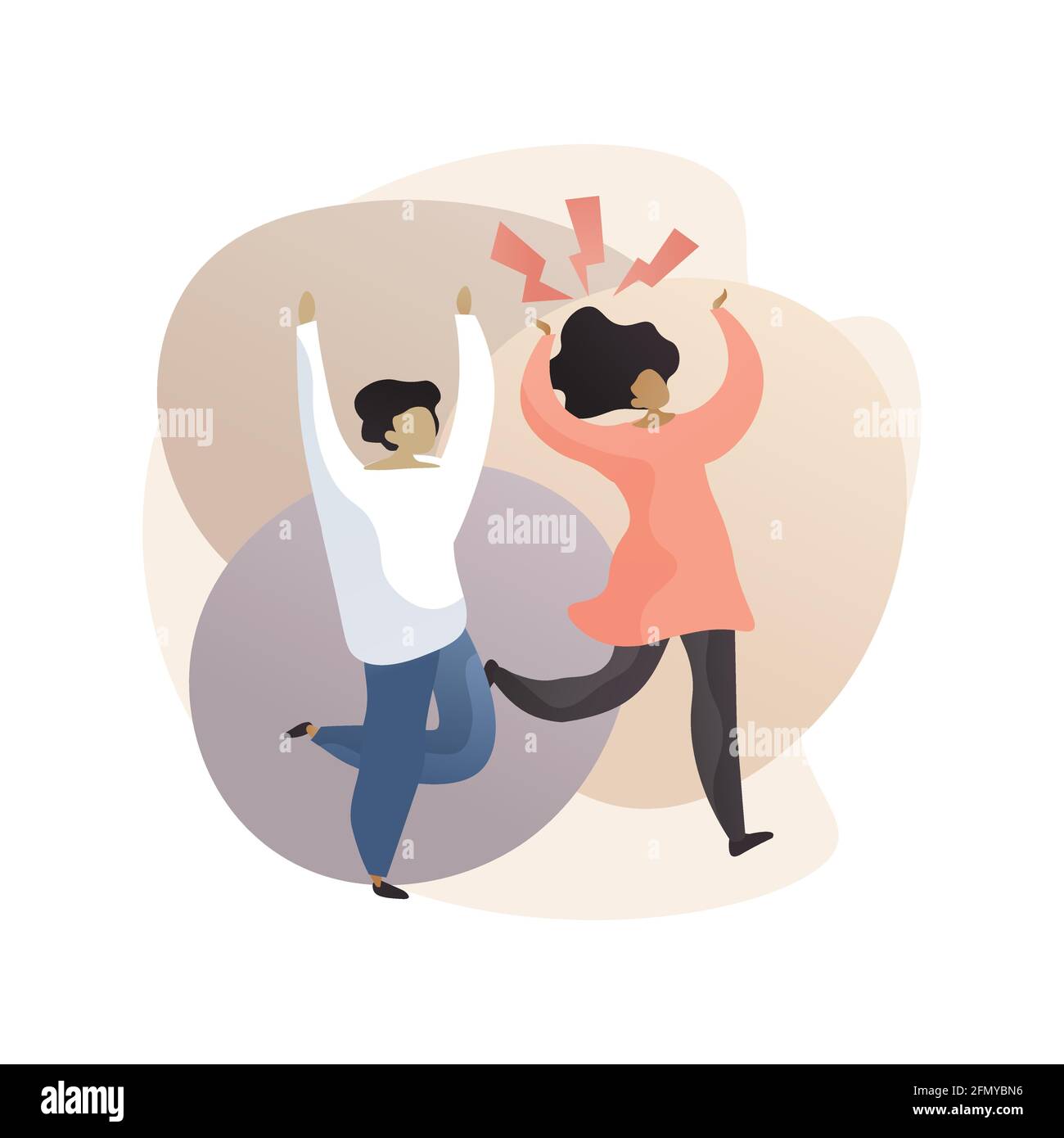 Attention deficit hyperactivity disorder abstract concept vector ...