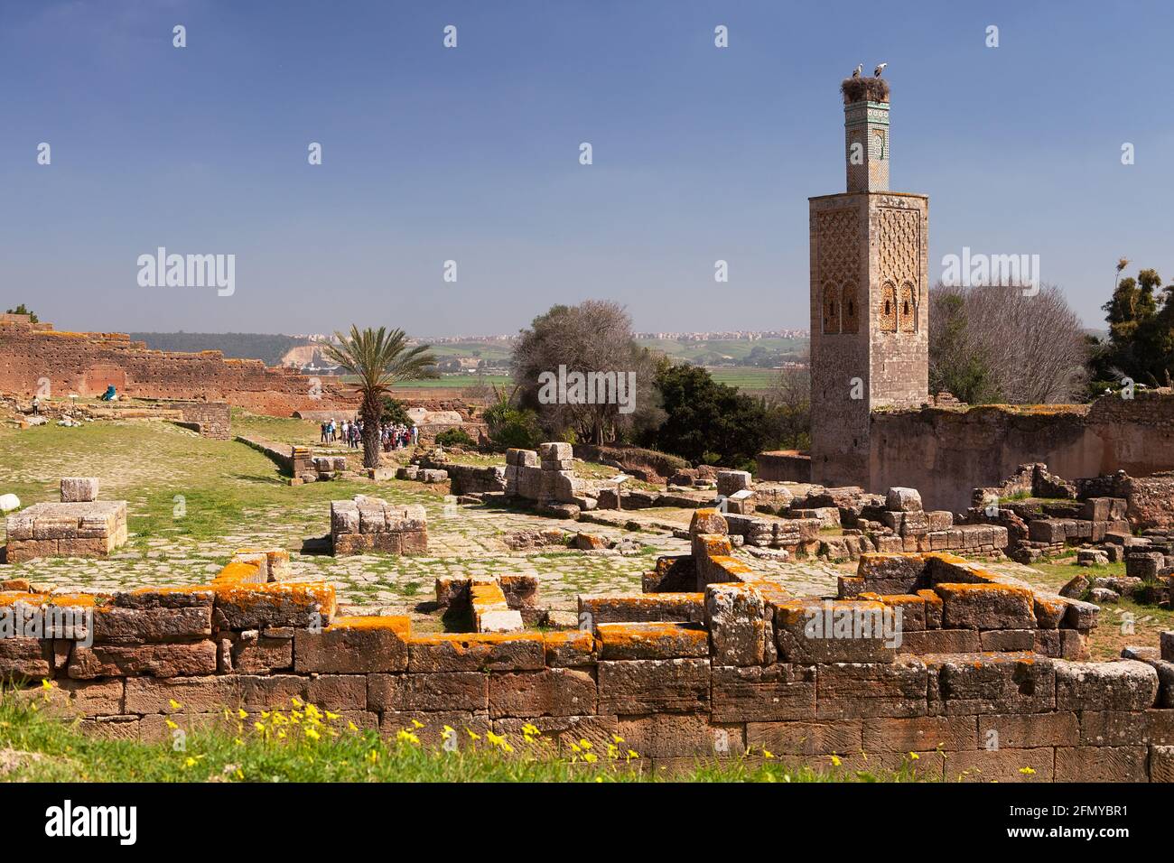 Chellah necropolis morocco tourists hi-res stock photography and images ...