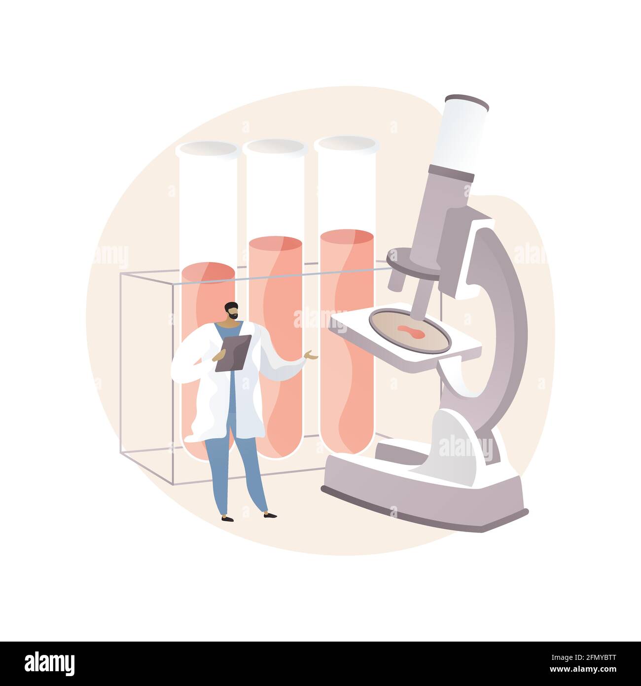 Blood testing abstract concept vector illustration Stock Vector Image ... Blood testing abstract concept vector illustration Stock Vector Image ...