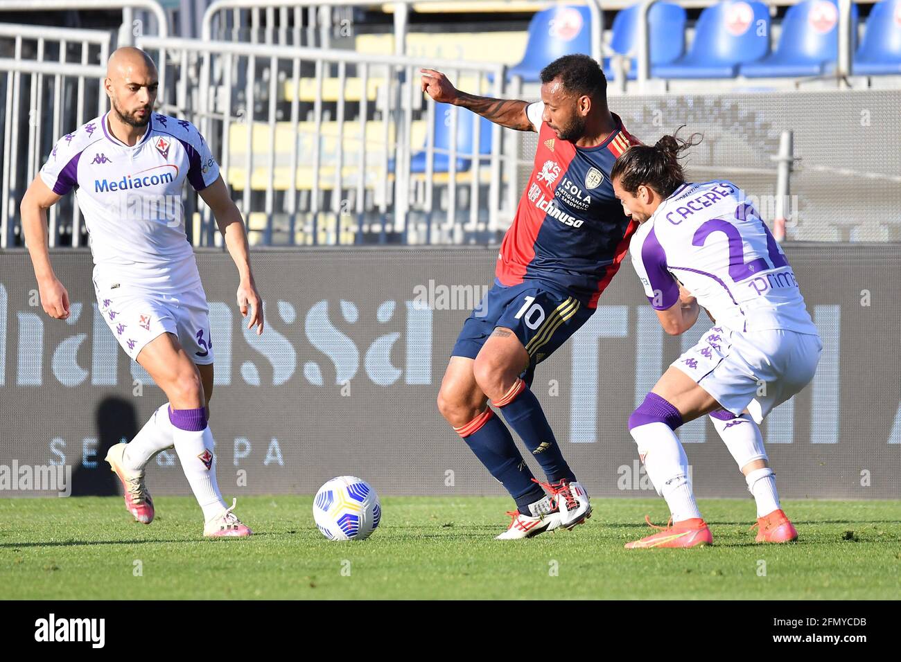 Sardegna Arena, Cagliari, Italy. 12th May, 2021. Galvao Joao Pedro of ...