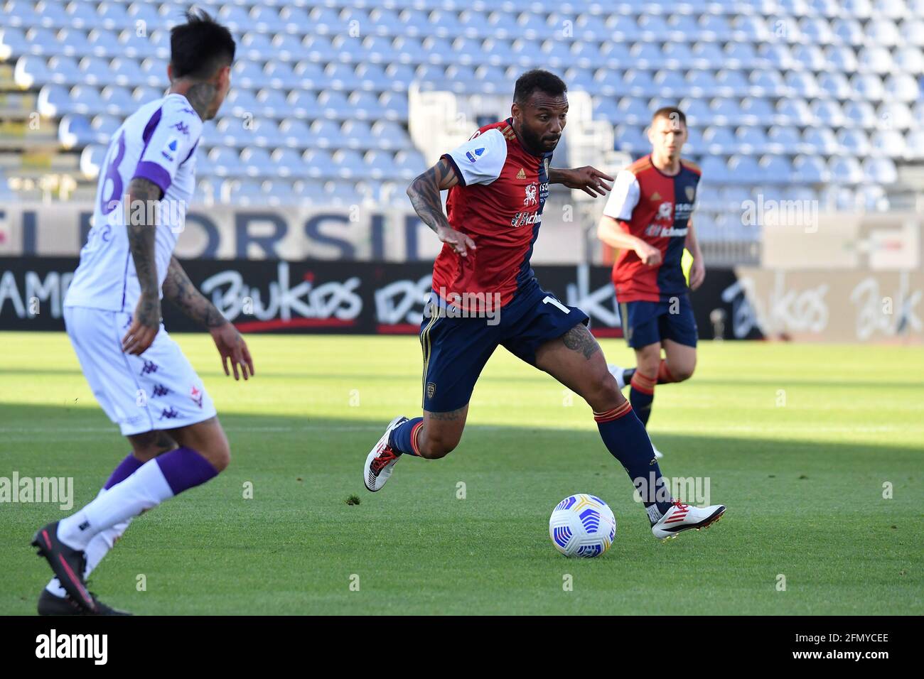 Sardegna Arena, Cagliari, Italy. 12th May, 2021. Galvao Joao Pedro of ...