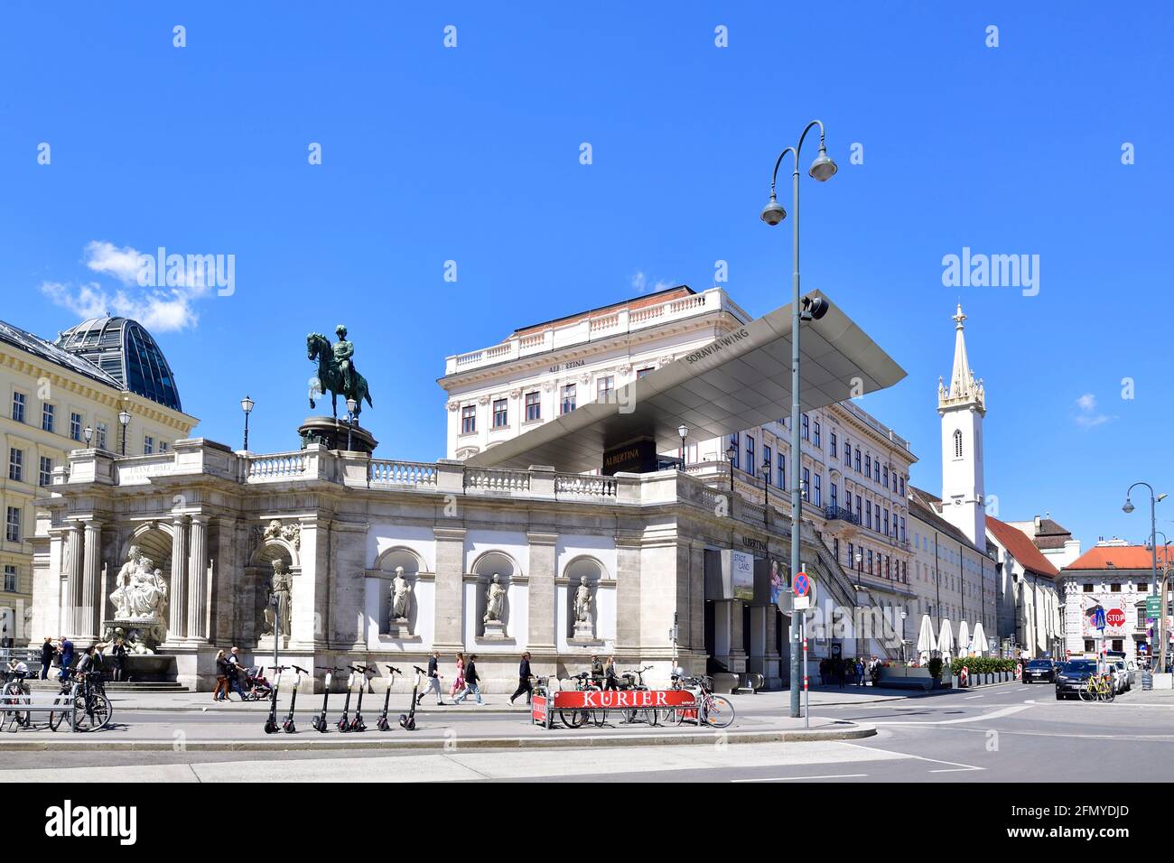 Albertina museum vienna hi-res stock photography and images - Alamy