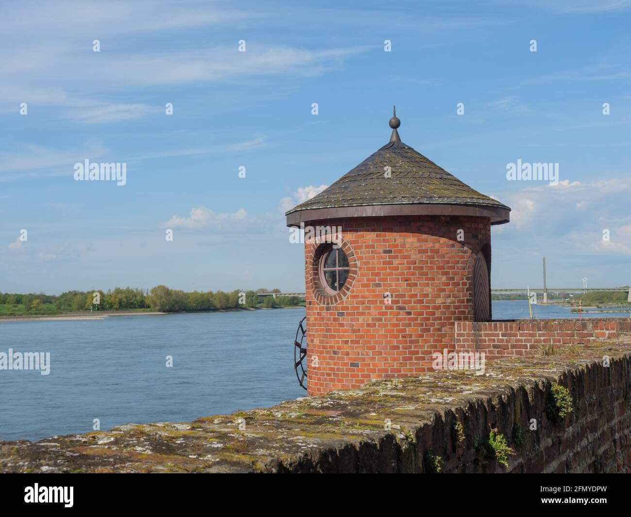 the city of rees at the river rhine Stock Photo - Alamy